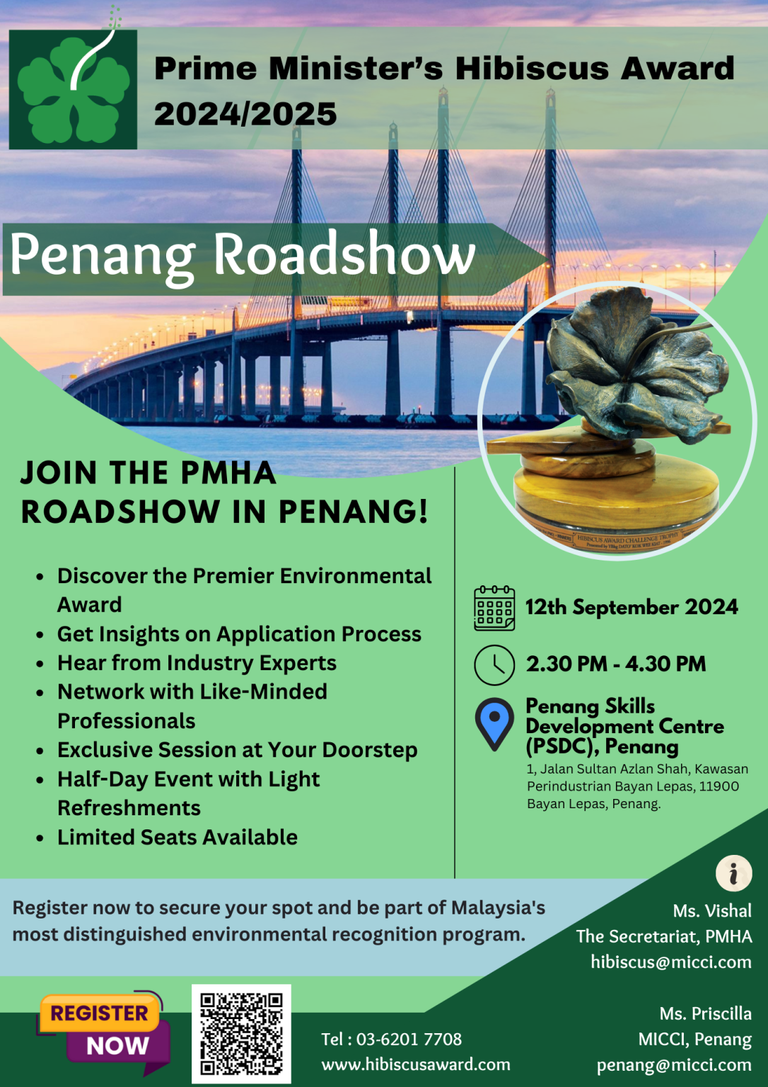 JOIN THE PMHA ROADSHOW IN PENANG! 12th September 2024 at (PSDC) – Prime ...